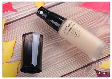 Тональный крем Shiseido Synchro Skin Lasting Liquid Foundation - отзыв