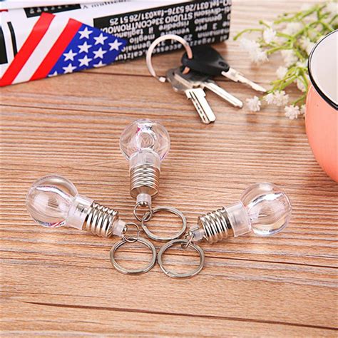 LED Bulb Light Keychain - 1 No's - LED Bulb