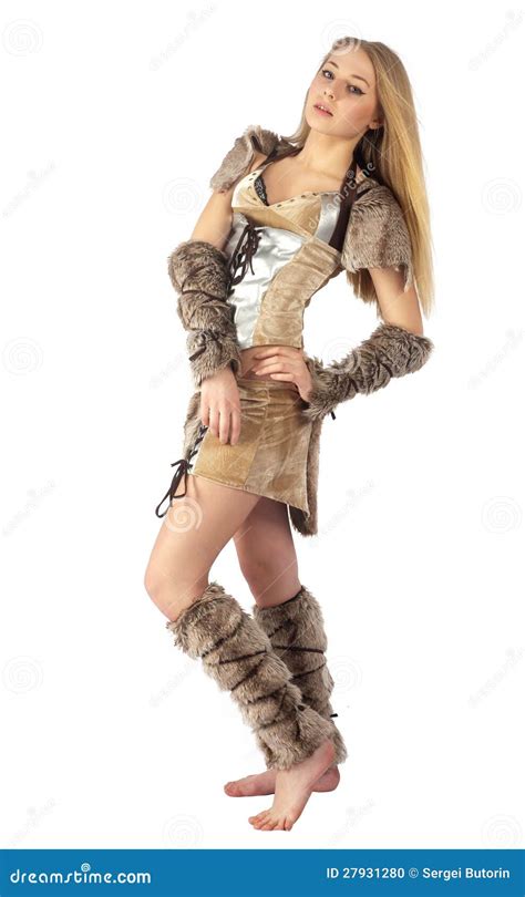 Pretty Barbarian Stock Photo - Image: 27931280