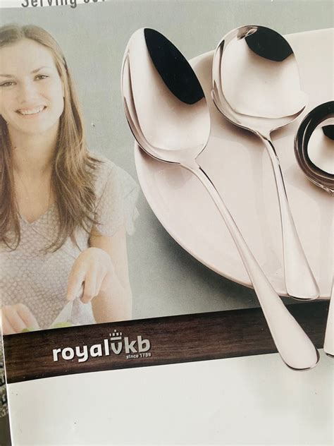 Brand New Royal VKB 3 piece Serving set, Furniture & Home Living ...