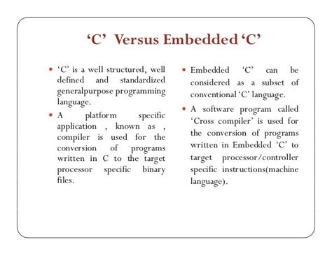 Embedded Development: Embedded C programming based on 8051 microcontroller