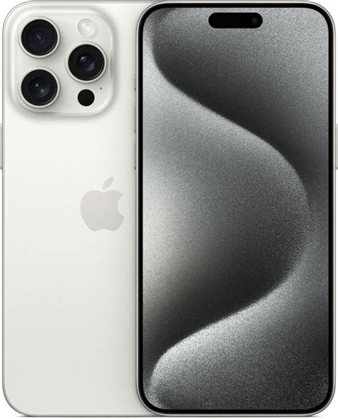 Смартфон Apple iPhone 15 Pro Max 256 ГБ Белый OLED/AMOLED 1 SIM купить ...
