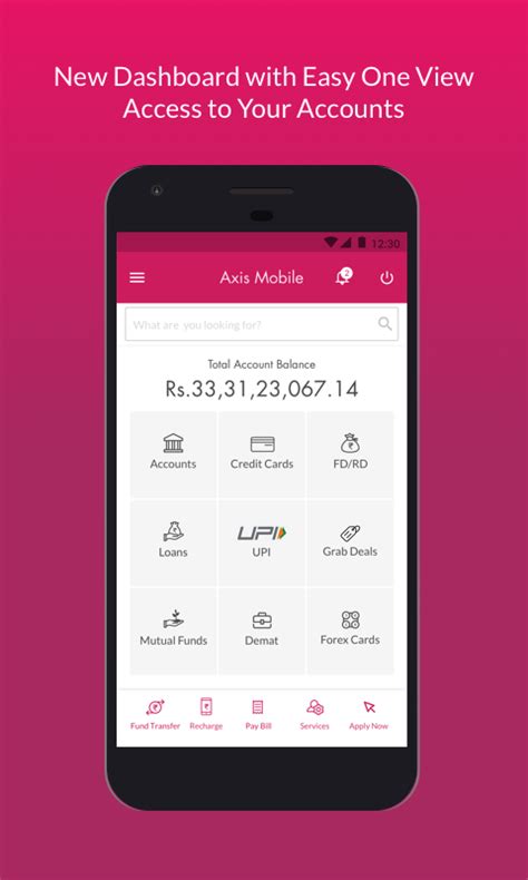 Axis Mobile- Fund Transfer,UPI,Recharge & Payment - Android Apps on ...