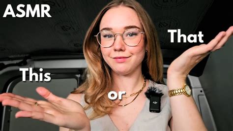 ASMR This or That trigger? Fast & Aggressive - YouTube