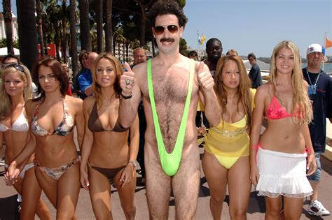 ‘Borat’ fans busted for wearing mankinis in Kazakhstan