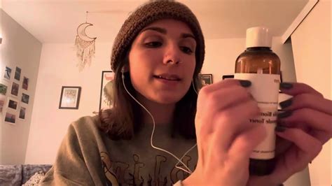 ASMR Doing your nightly skin care | lofi triggers, hand sounds, mouth sounds, personal attention ...