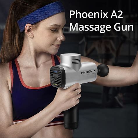 Phoenix A2 אקדח מסאז' מקצועי במחיר מעולה - אתר AliBuy