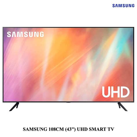 SAMSUNG 43 Inch LED Smart TV UA43AU7500 - Bluemoon Interio