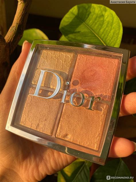 Палетка хайлайтеров Dior BACKSTAGE GLOW FACE PALETTE - «Палетка ...