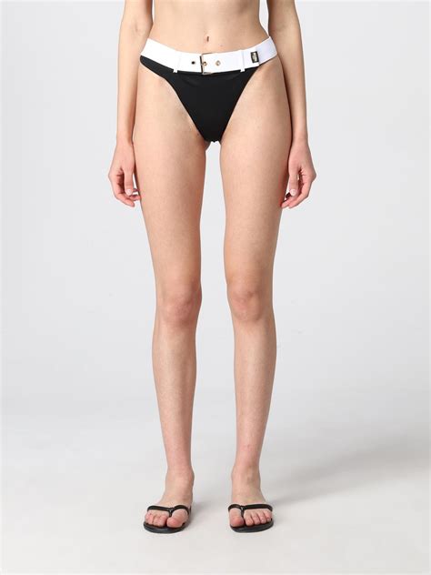 MOSCHINO SWIM: swimsuit for woman - Black | Moschino Swim swimsuit ...